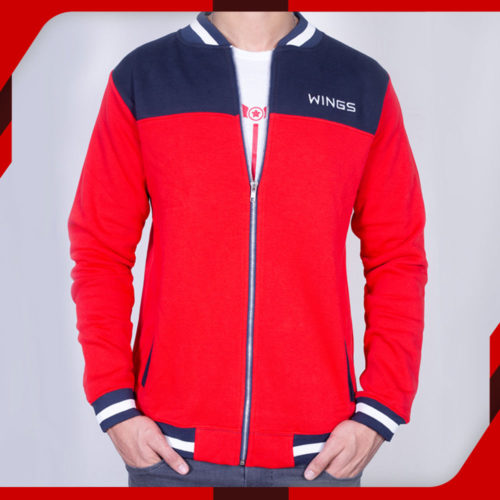 ZIPPER Red Jacket in Pakistan | ZIPPER RED Jacket for Men - Wings