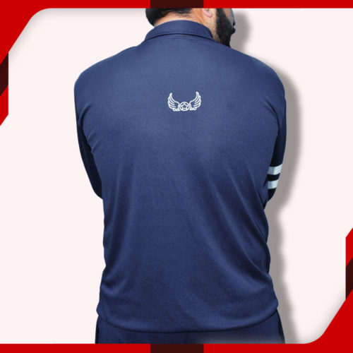 Blue Sports Jacket for Men | Gym Jogging Polyester Jacket in Pakistan