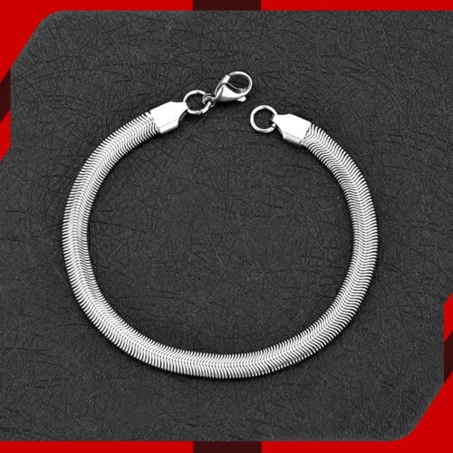 Cobra Silver Chain Bracelets for Men | Bracelet for Men Online in Pakistan