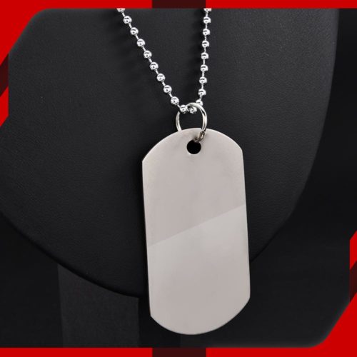 Silver Army Tag Locket Men | Best Stylish Gold, Sliver Lockets for Men