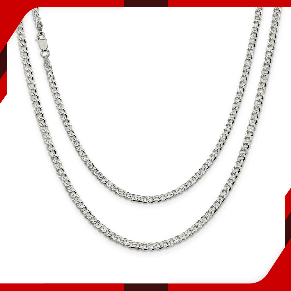 Medium Cobra Silver Chain | Best Black, Sliver Chains for Men